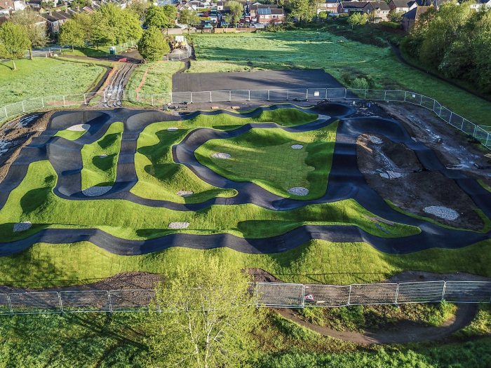 Kidsgrove Pump Track Design | Clark & Kent Contractors