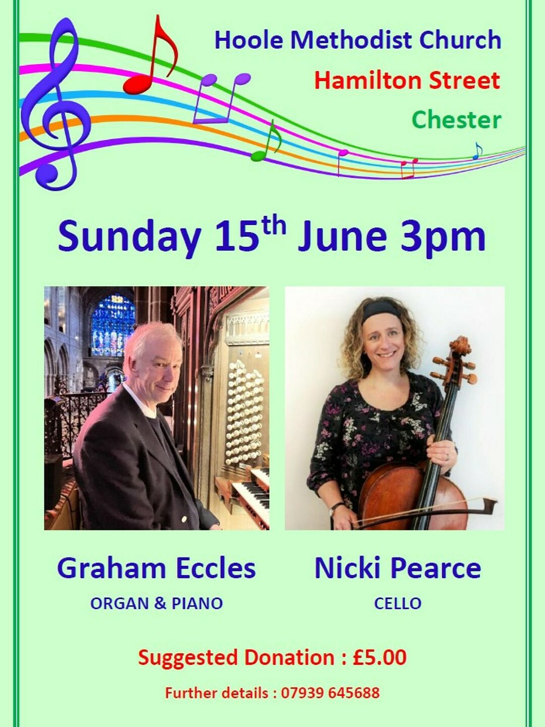 North Cheshire Methodist Circuit | Concert at Hoole 15th June