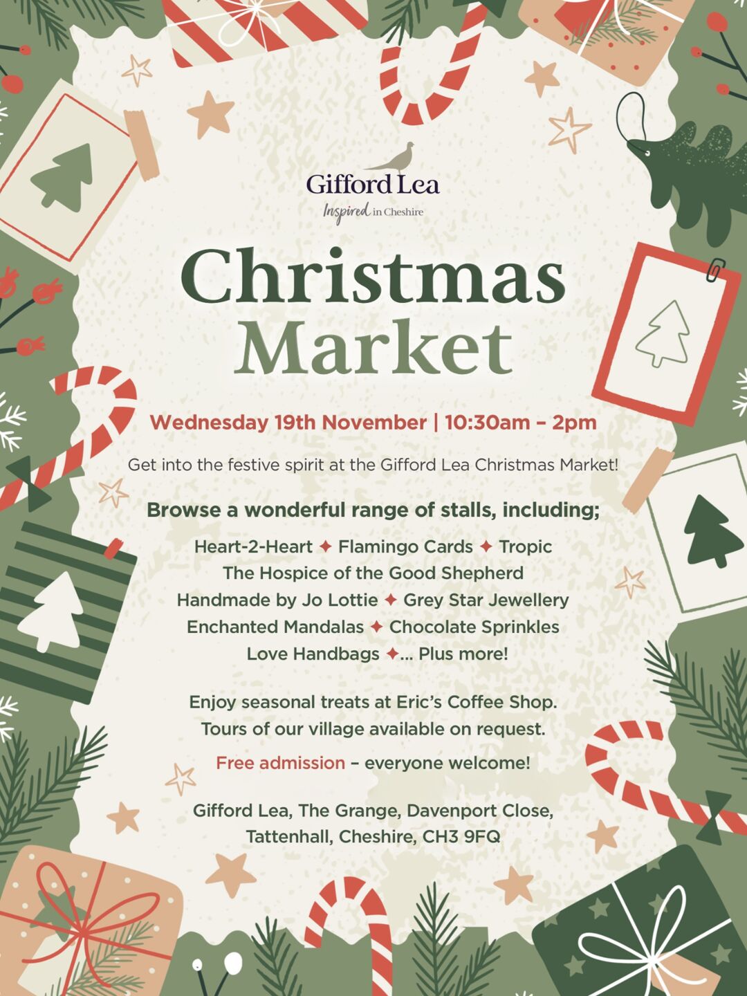 Tattenhall Business Alliance | Christmas Market at Gifford Lea